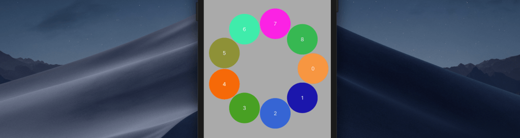 Circle shaped collection view layout on iOS – Augmented Code