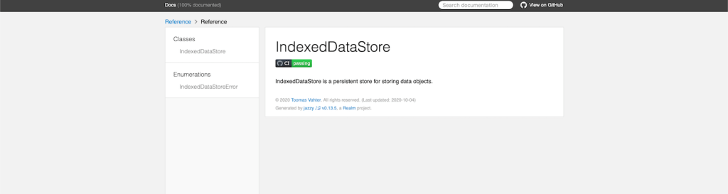 Publishing API documentation in GitHub with Jazzy – Augmented Code