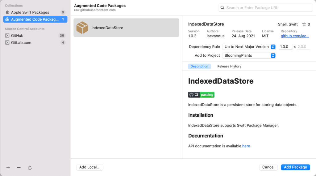 Creating a signed Swift package collection – Augmented Code